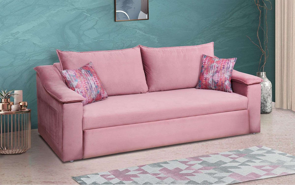 Transform Your Living Space with Damro’s Wrangler 3 Seater Sofa Cum Bed ...