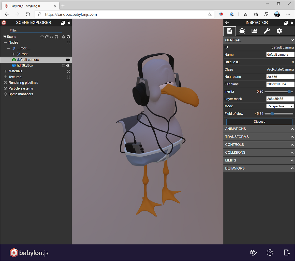 Can you export material changes from the Sandbox? - Questions - Babylon.js