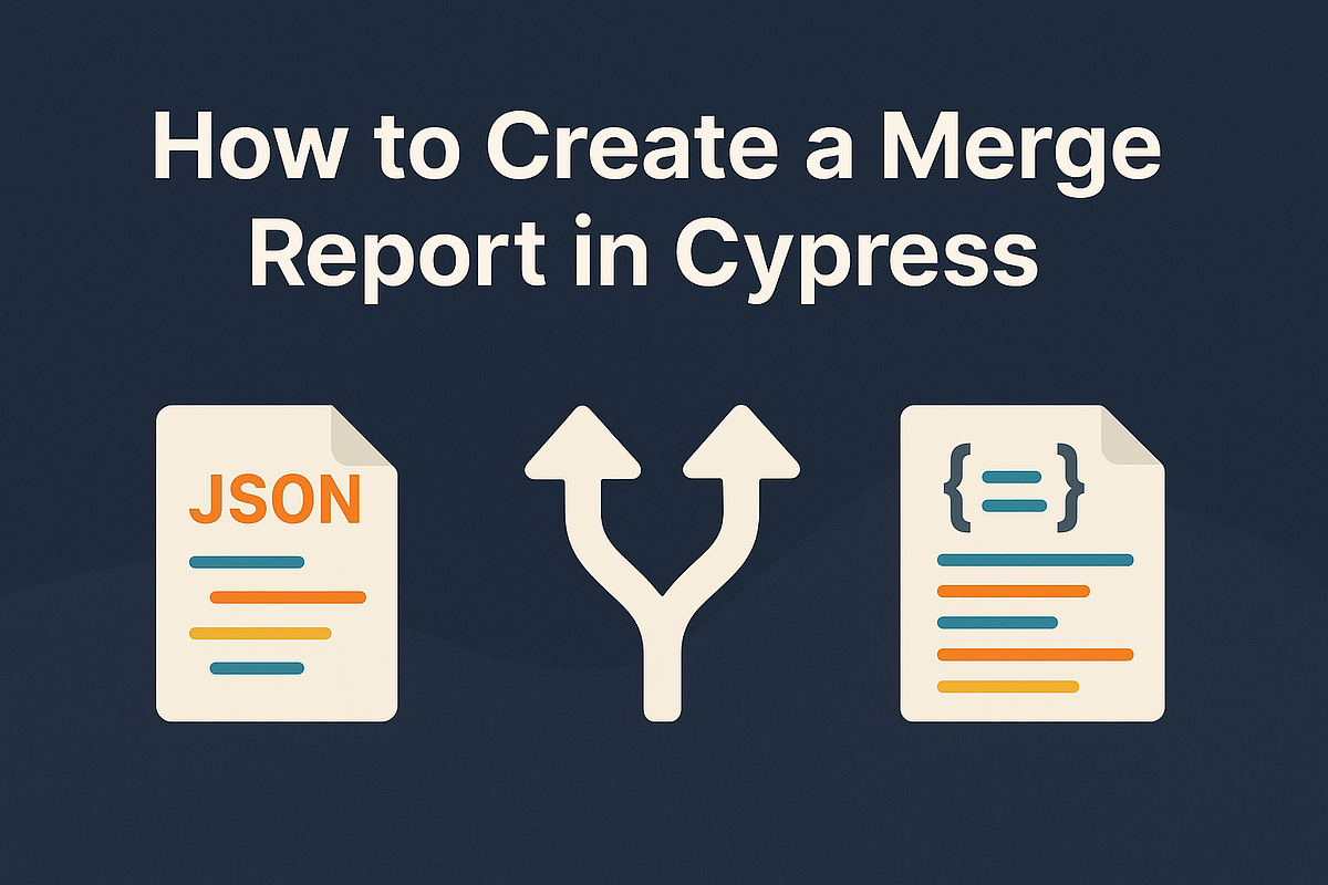 Cypress — How to Create a Merge Report in your Pipeline | by David ...