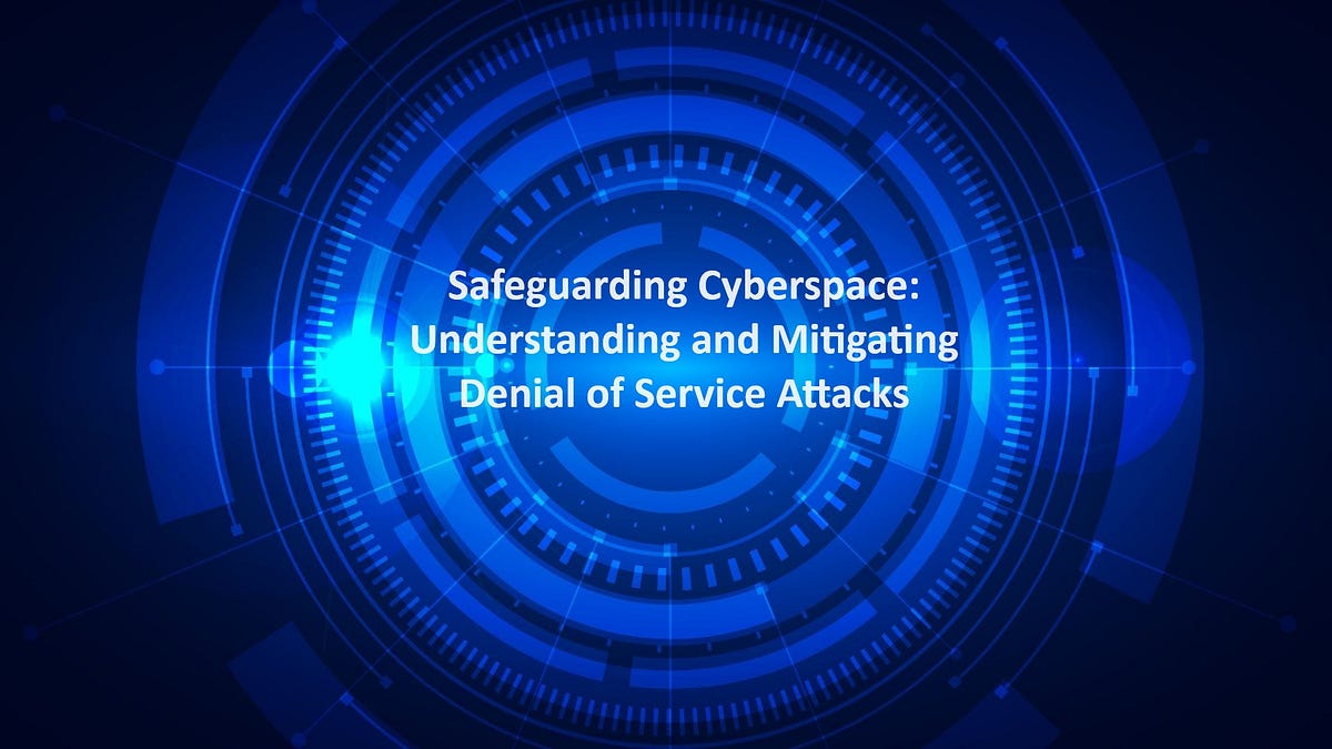 Safeguarding Cyberspace: Understanding and Mitigating Denial of Service ...