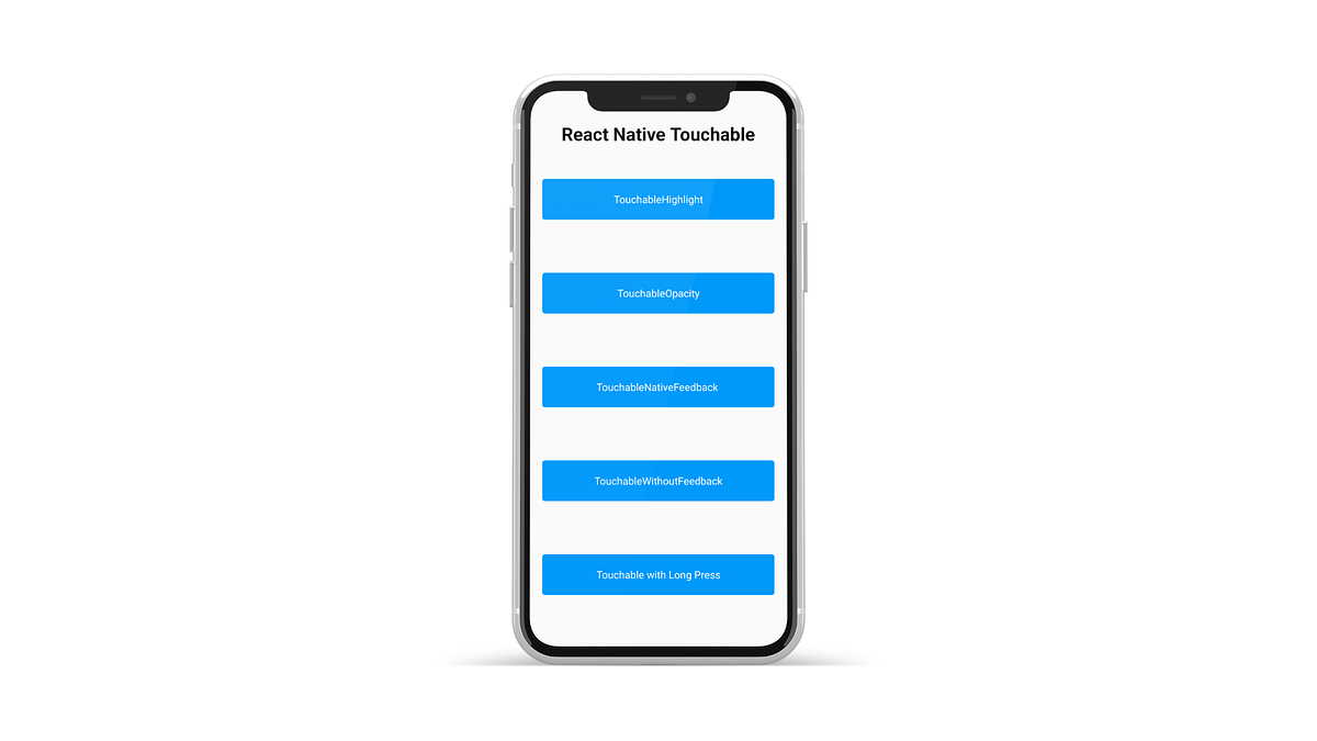 Handling Touches - React Native | by Prathiba Sugumar | Stackademic