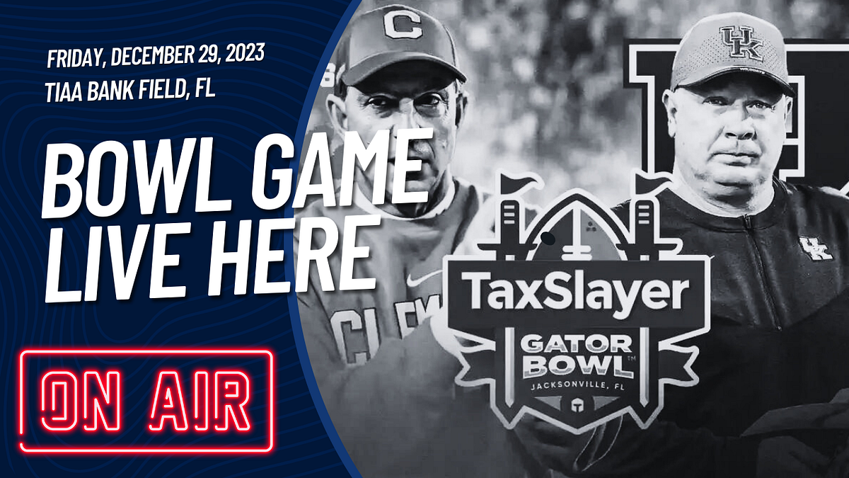 *!FREE: Clemson vs Kentucky Live Gator Bowl 2023 on TV | by Royal ...