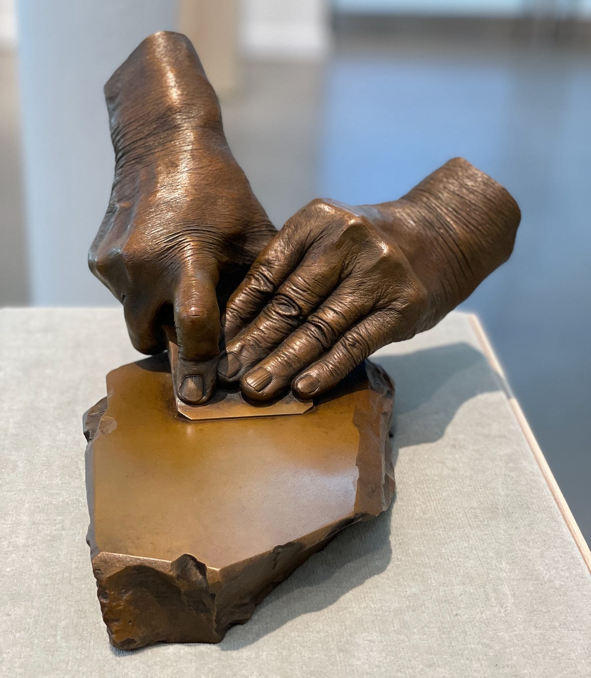 Mindfulness, Embodied. The sculptor is honing his blade on the… | by ...