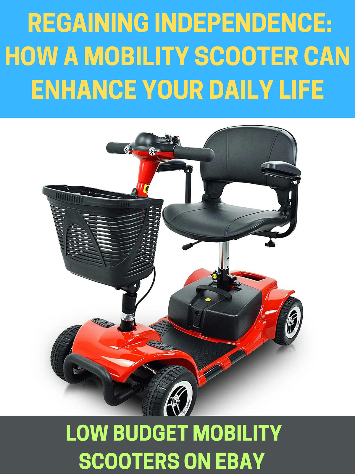 Regaining Independence: How a Mobility Scooter Can Enhance Your Daily ...