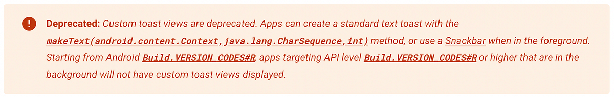 Android — Customize Toast using SnackBar in Fragment with Kotlin - Mind ...