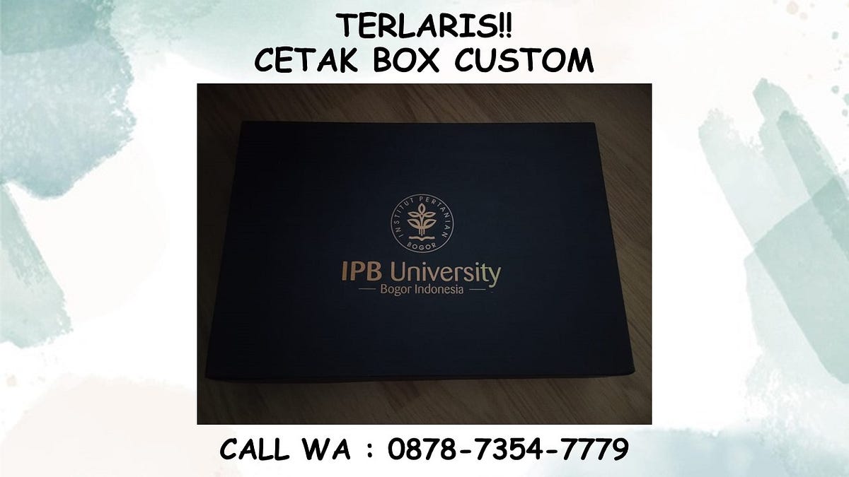TERDEKAT!! Call WA : 0878–7354–7779, Cetak Box Kemasan, Cetak Box ...