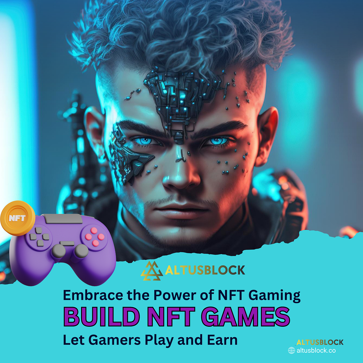 Embrace the Power of NFT Gaming - Altus Block - Medium
