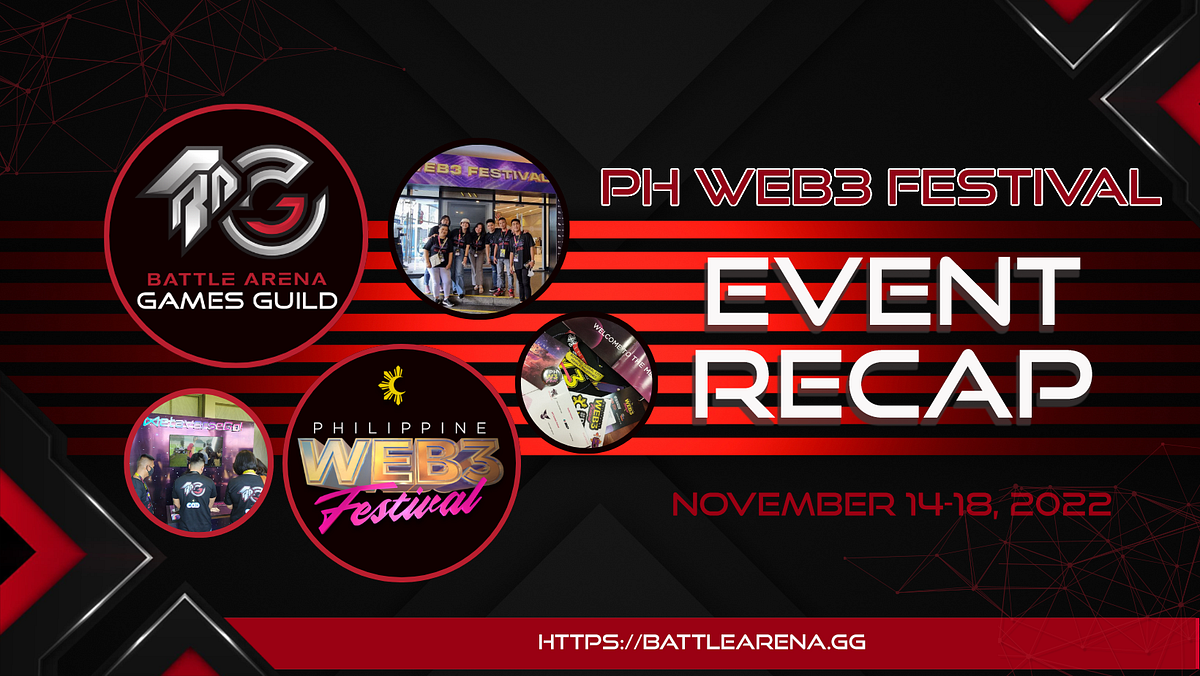 Battle Arena Games Guild at the WEB3 Festival | by Battle Arena Games Guild | Medium