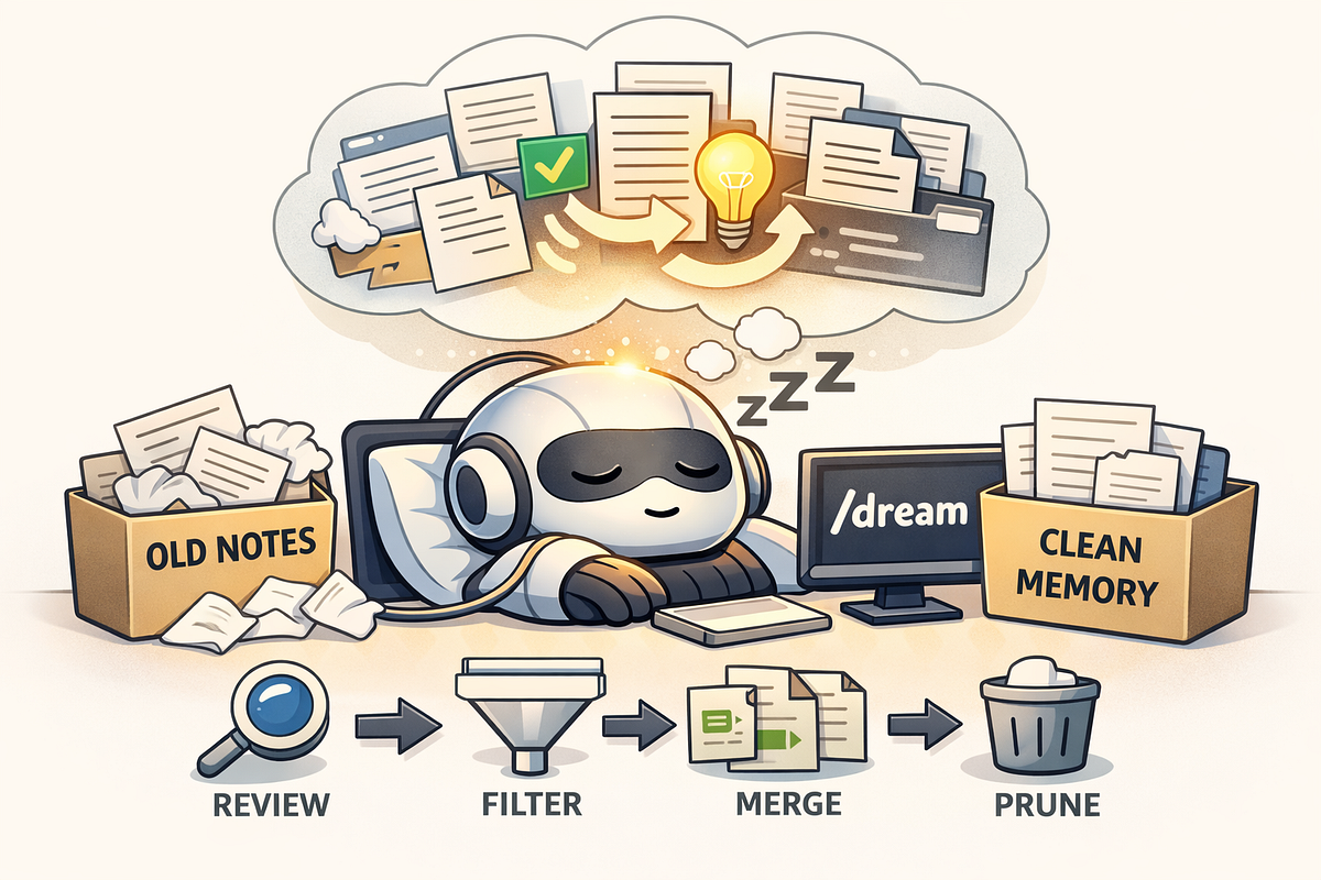 Your AI Coding Agent now needs sleep — here’s what /dream actually does ...