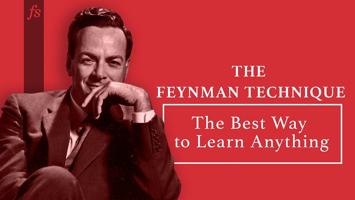 How to learn anything With The Feynman Technique | by Jamal Eddine ...