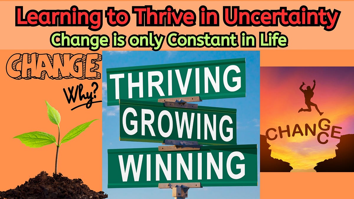 Learning to Thrive in Uncertainty | by Ashisholtikar | The Pub | Medium