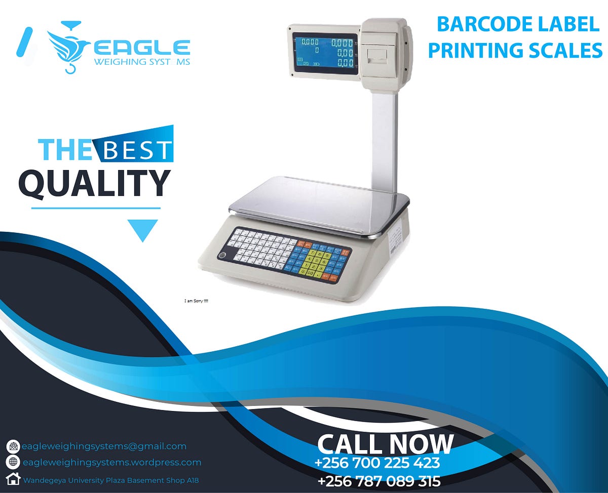 Thermal Pricing Barcode Weight Receipt Scale+256 (0) 700225423 - +256 ...