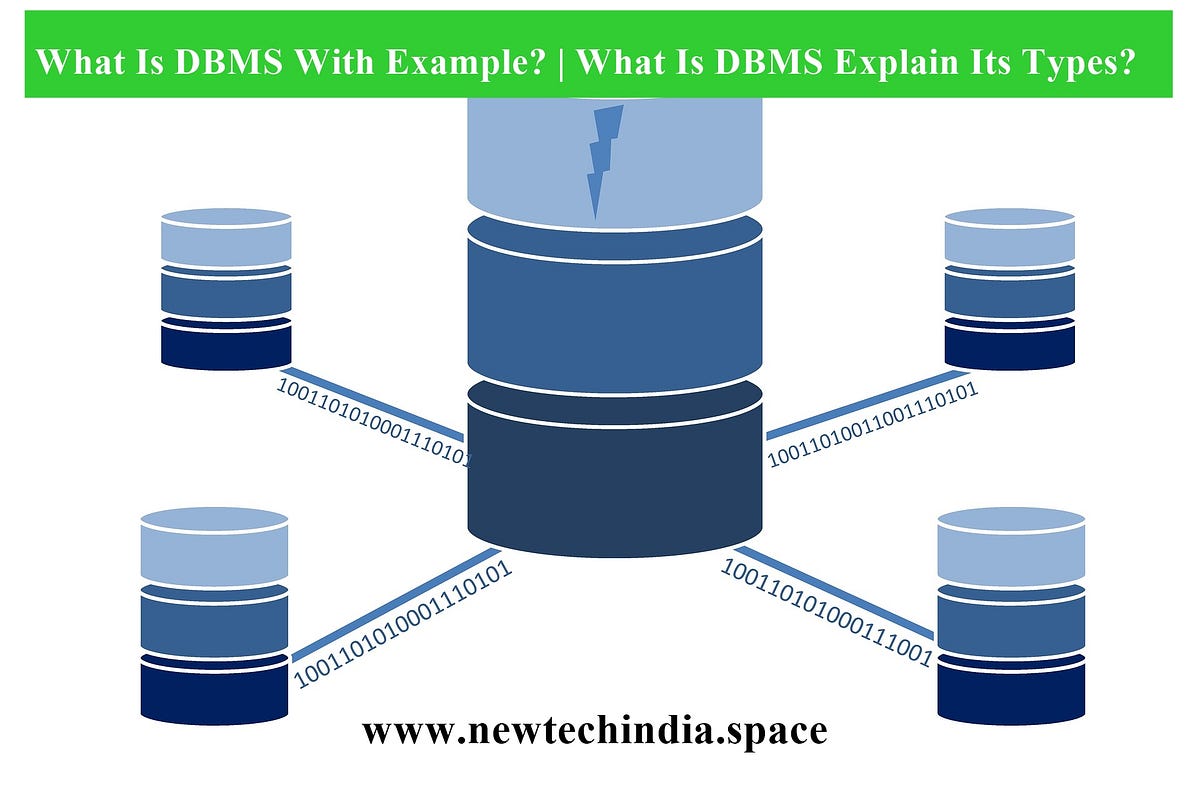 What Is Dbms With Example What Is Dbms Explain Its Types By New Tech India Medium