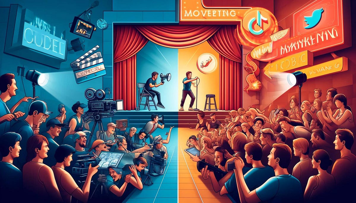 Stand-up Comedy Marketing Model. The zero-cost way of doing modern ...