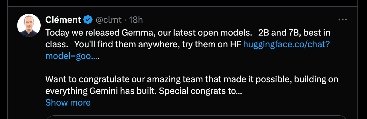 Gemma, for what do thine arise?. Google doesn’t really seem to be on a ...