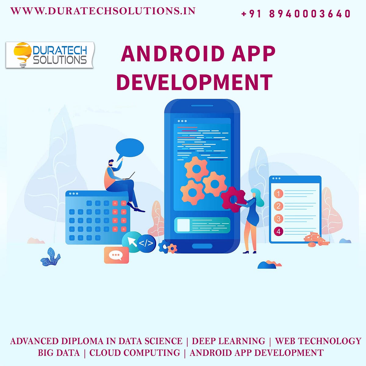 Android App Development. More Details: https://bit.ly/3bRmRbh… | by Duratechsolutions Seo | Medium
