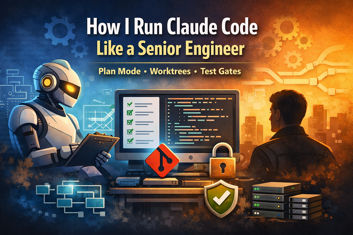 How I Run Claude Code Like a Senior Engineer: Plan Mode, Worktrees, and ...