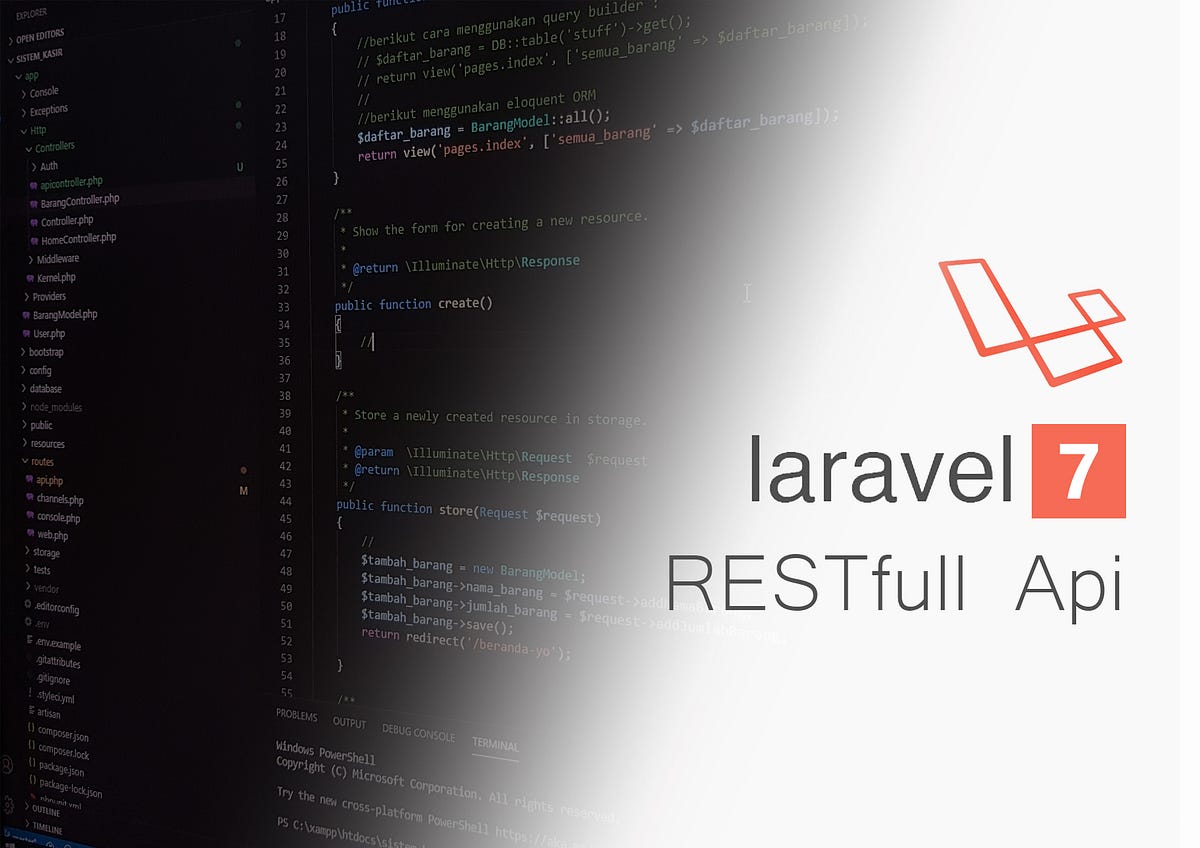 LARAVEL 7 | Membuat RESTful API. Yooo, teman teman kali ini kita akan… | by Gedetikapermana | Medium