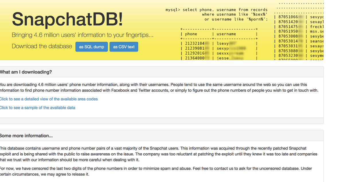 Investigating the Snapchat Dump. On April 16, 2017 a hacking group from ...