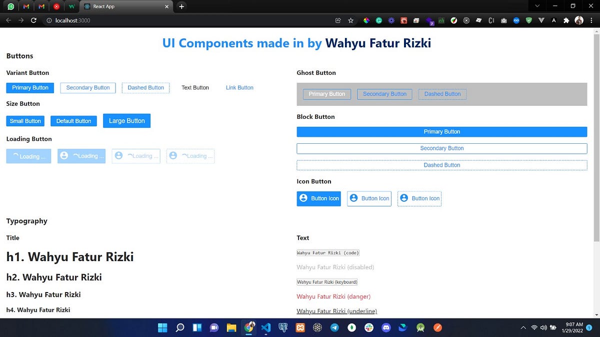 Kenapa Kita Harus Membuat Komponen UI kita sendiri | by Wahyufaturrizkyy | Medium