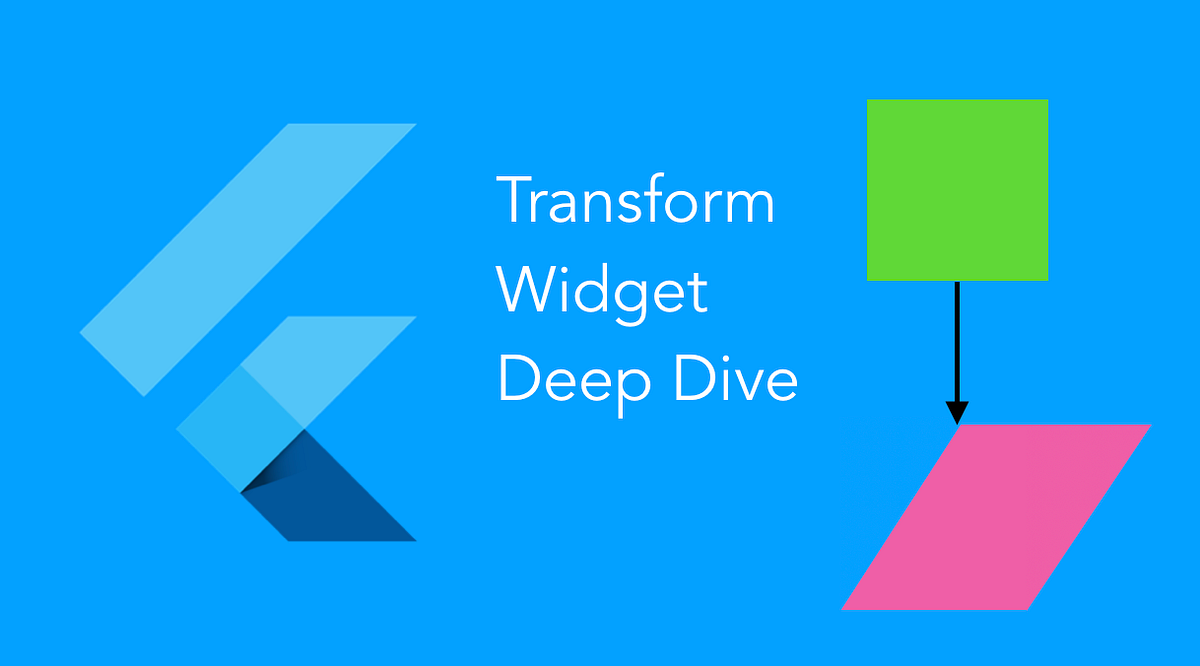 A Deep Dive Into Transform Widgets in Flutter | by Deven Joshi ...
