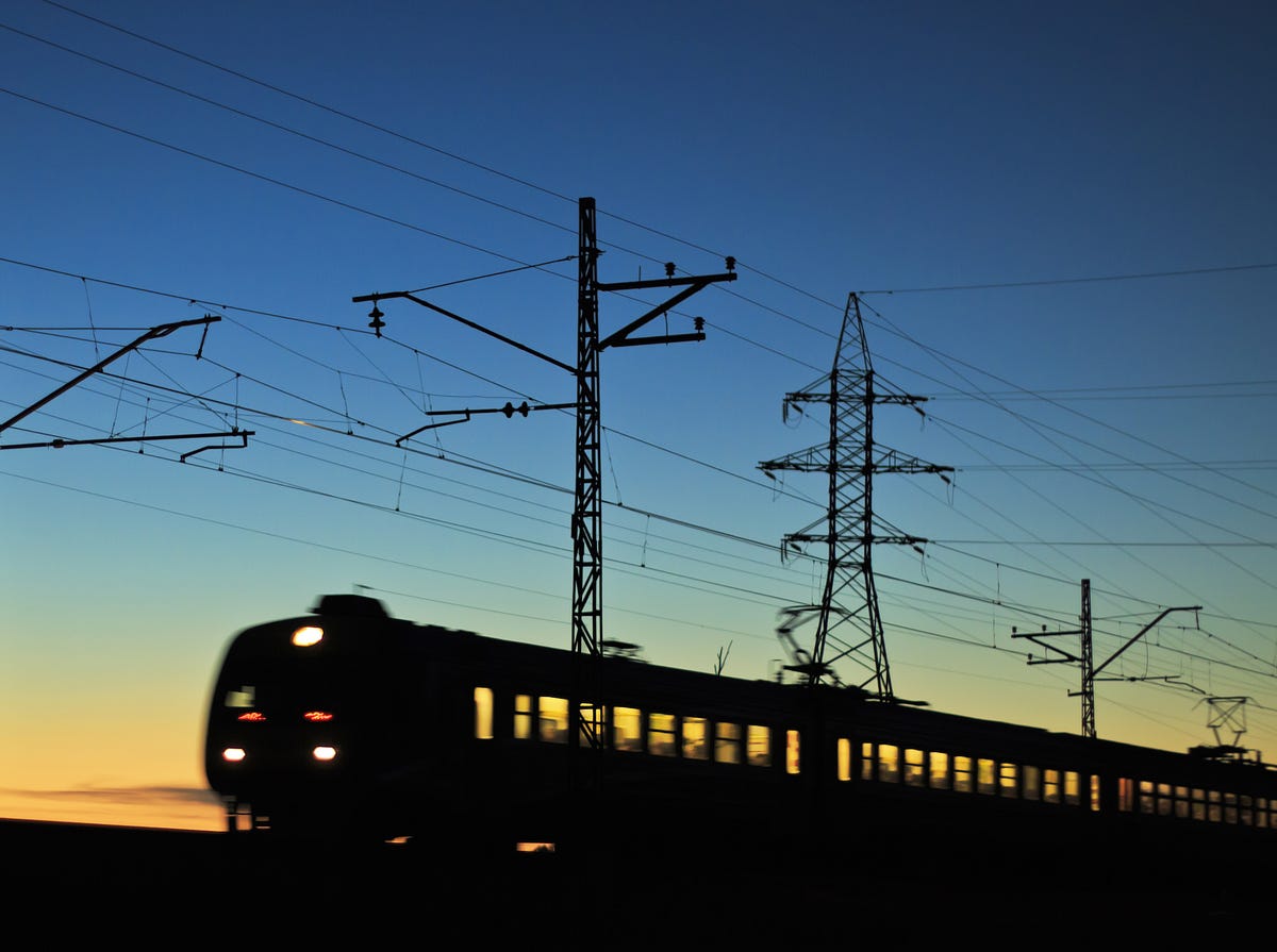 (27) Night Train. Yellow Regio Jet night train departed… | by Marcel ...