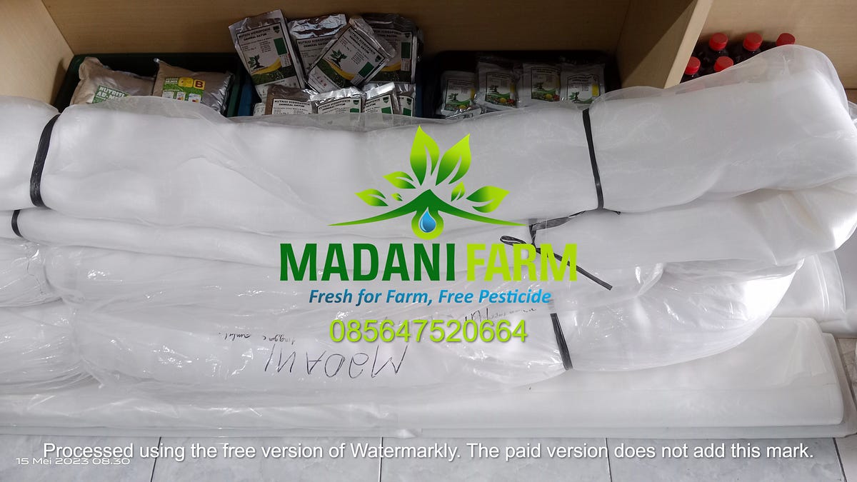 Pusat grosir plastik UV. 1️⃣ Plastik UV Green House type 1 | by Pabrik Pupuk Kompos Madani Agro ...