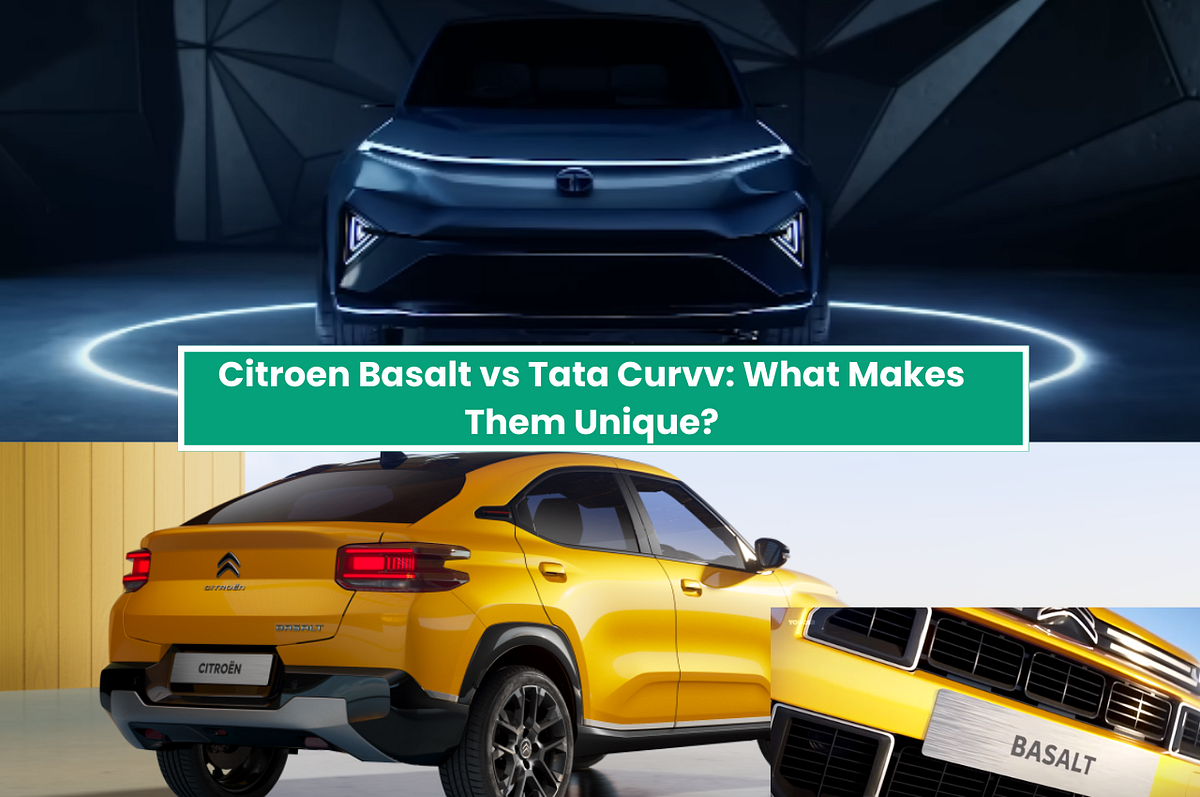 CITROEN BASALT VS TATA CURVV: WHAT MAKES THEM UNIQUE - Autoride.in - Medium