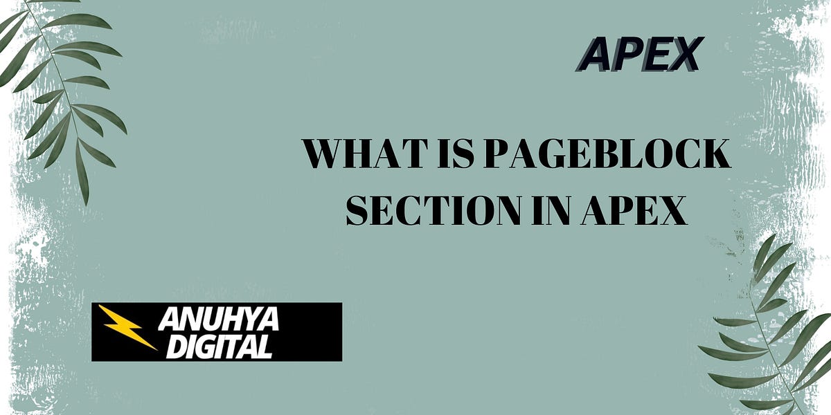 What is PageBlock Section Item in Apex | by Anuhya digital | Oct, 2024 | Medium