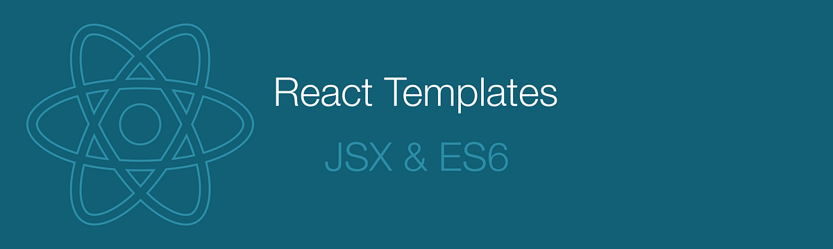 React, JSX and ES6 as a template language | by Bertrand Boustany ...