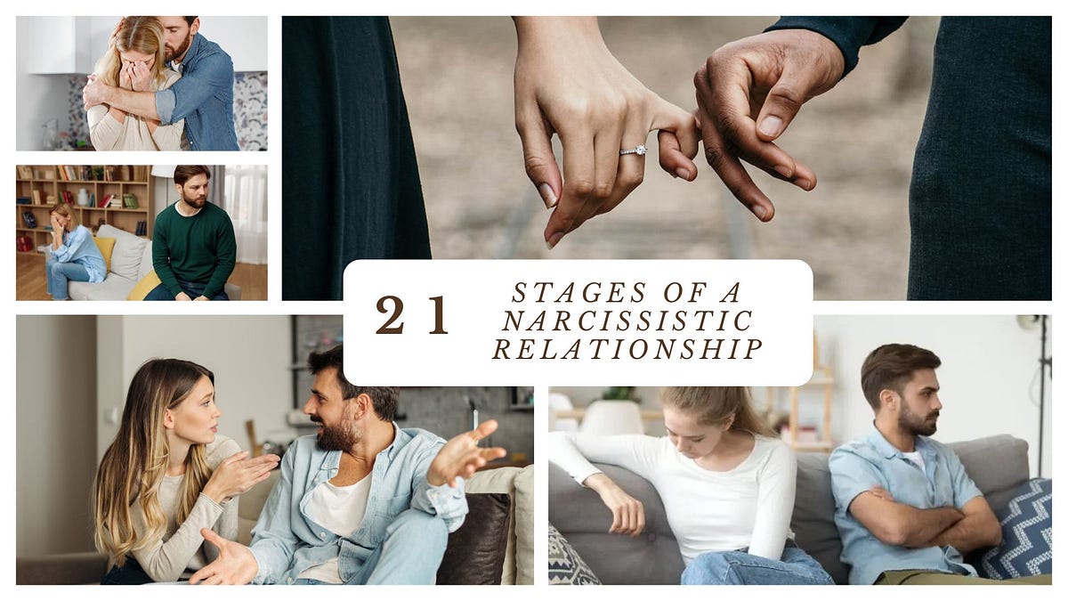 21 Stages Of A Narcissistic Relationship | by Aria Nora | Medium