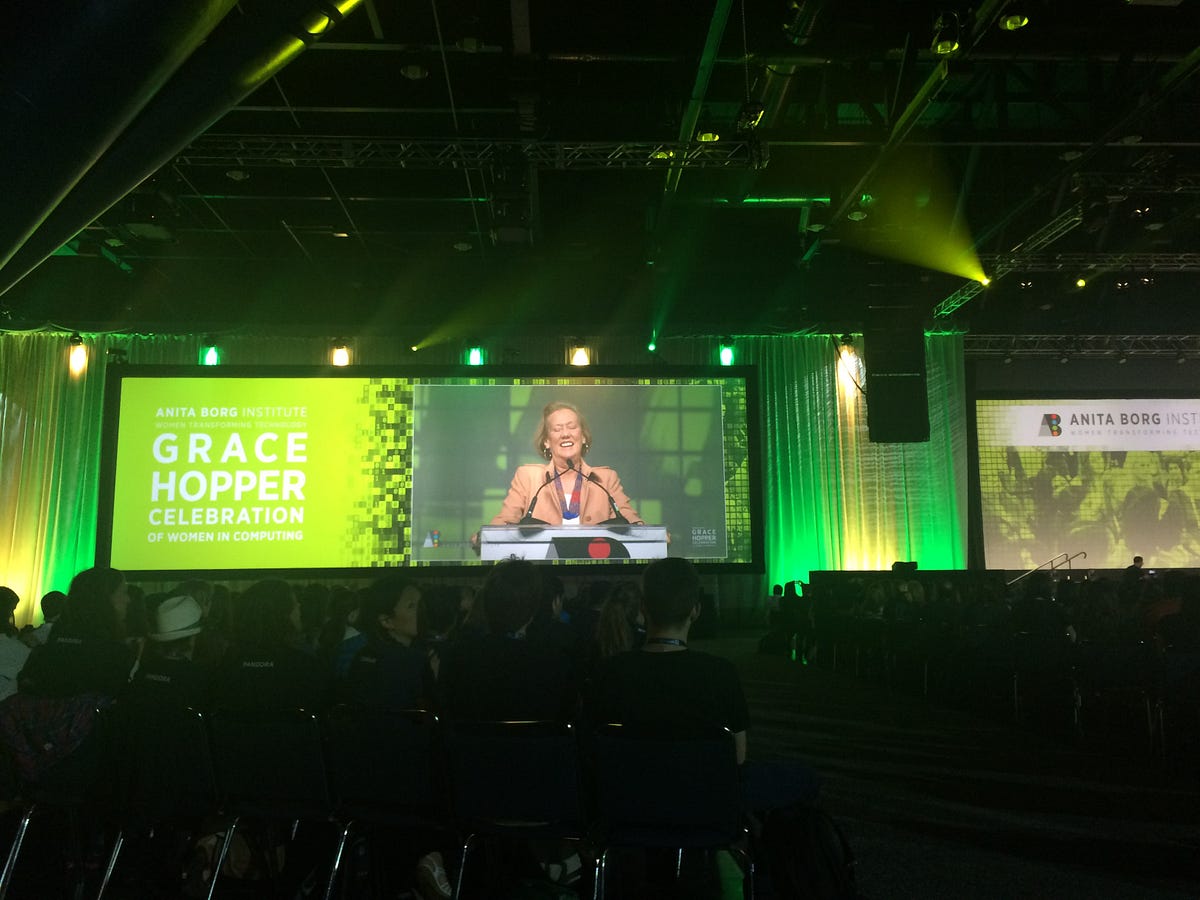 Excitement Unlimited — Grace Hopper Conference 2016! | by Nithya Pari ...