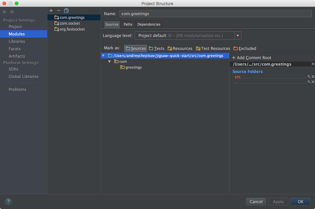 Using JDK 9 with Project Jigsaw in IntelliJ IDEA | by Andrey Cheptsov ...