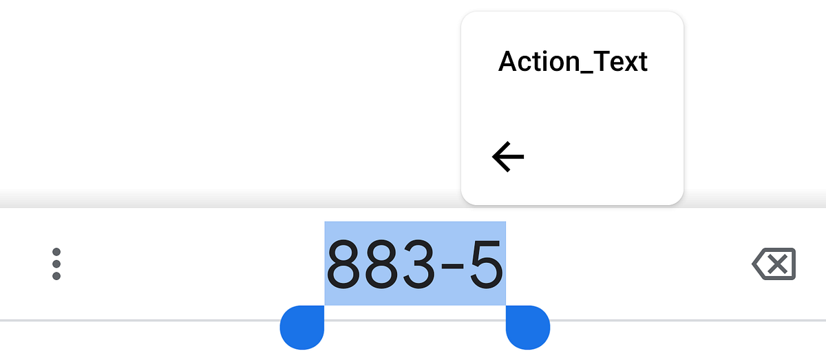 Adding text selection action in Flutter for android. | by Karthikeyan S | Medium