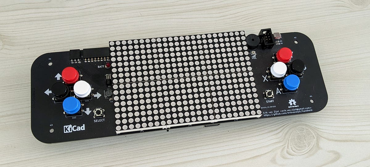 DIY 8-bit handheld multiplayer gaming device | Medium