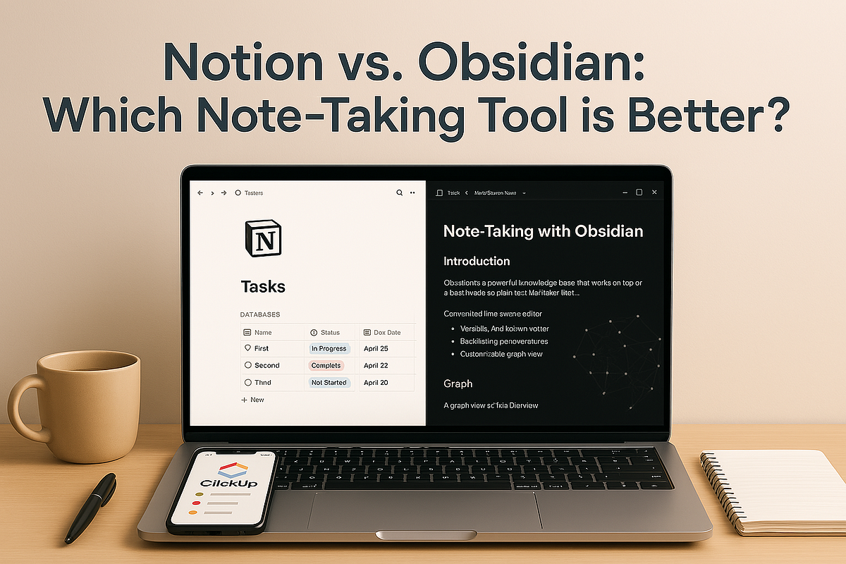 Notion vs. Obsidian: Which Note-Taking Tool is Better? | by iamjasmine | Medium