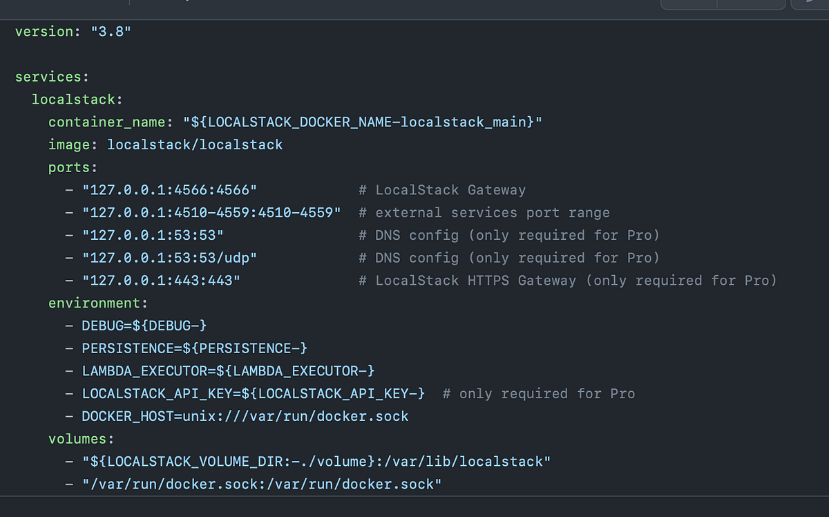 AWS | LocalStack 을 이용한 Aws Local 환경 세팅 | by xeounxzxu | Medium AWS | LocalStack 을 이용한 Aws Local 환경 세팅 | by xeounxzxu | Medium