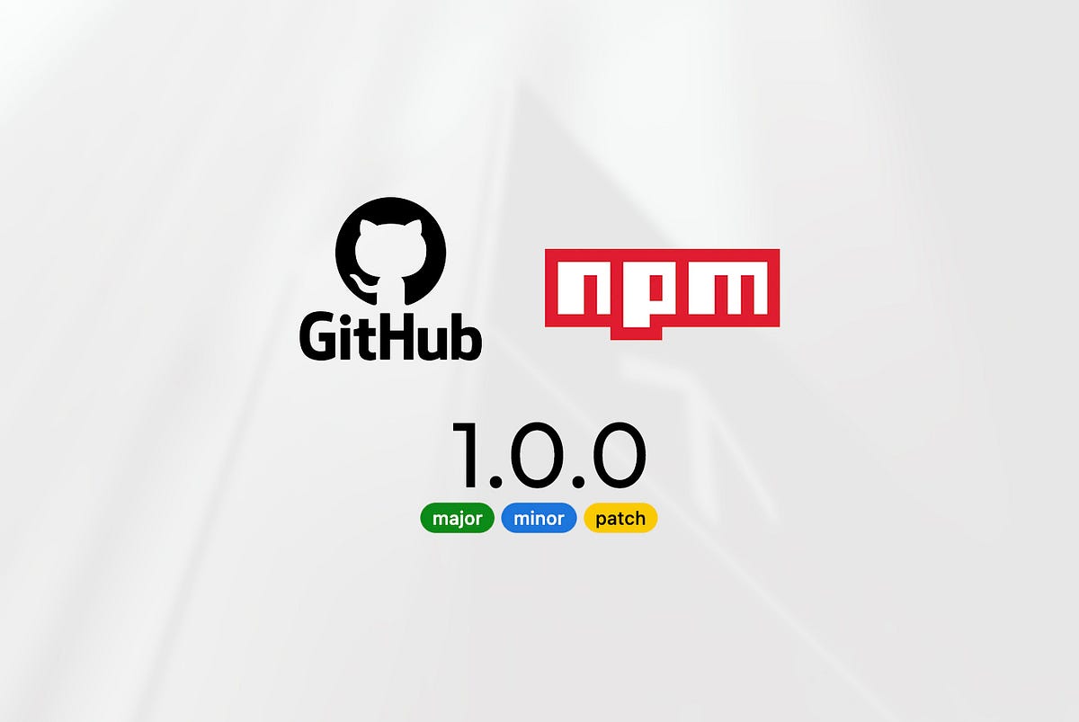GitHub Actions: NPM Version Bump using Pull Request Labels | by Johnathan Miller | Medium