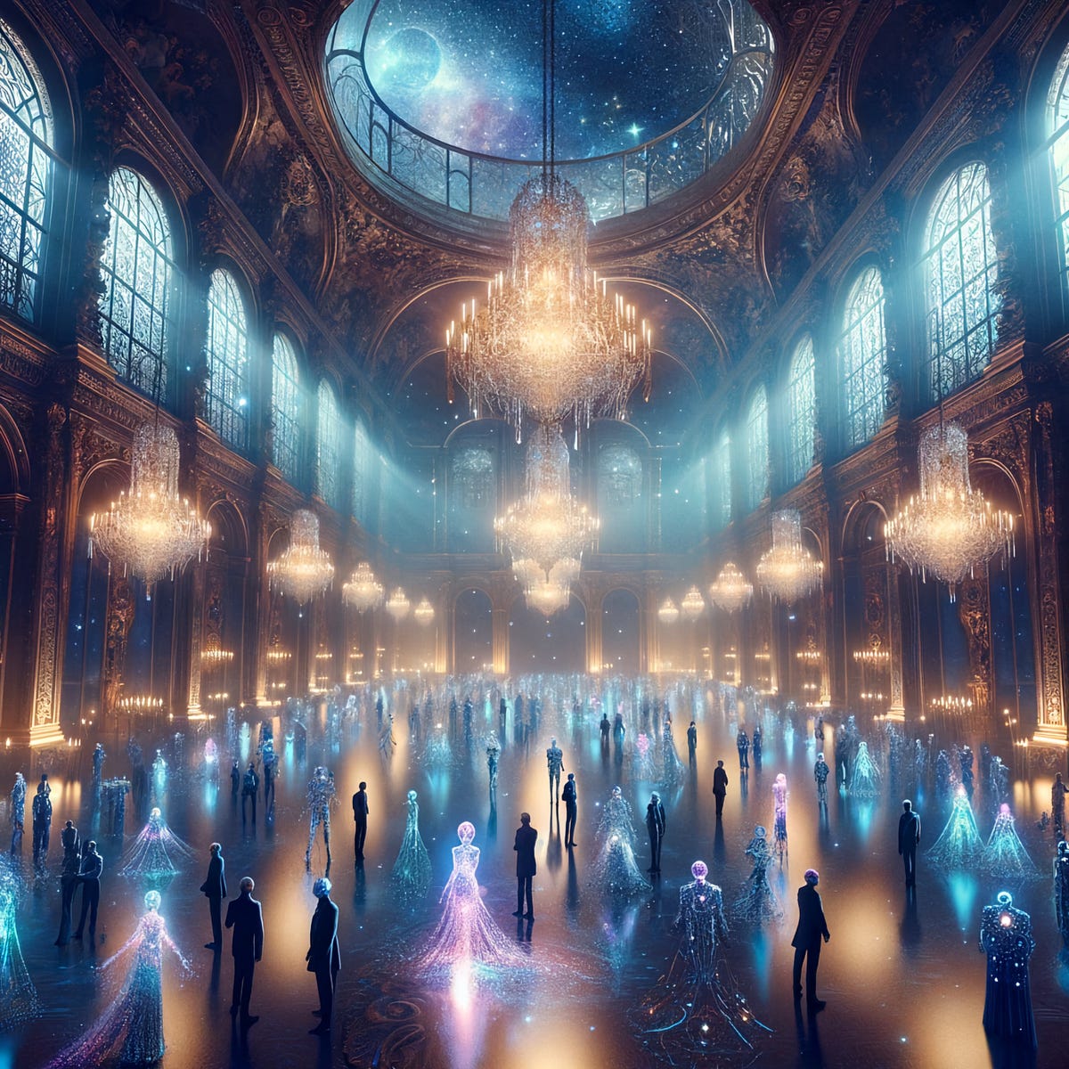 Galactic Masquerade: An Interstellar Adventure of Secrets and Unity ...