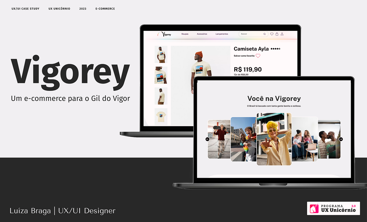 Vigorey. Um e-commerce para o Gil do Vigor. | by Luíza Braga | Medium