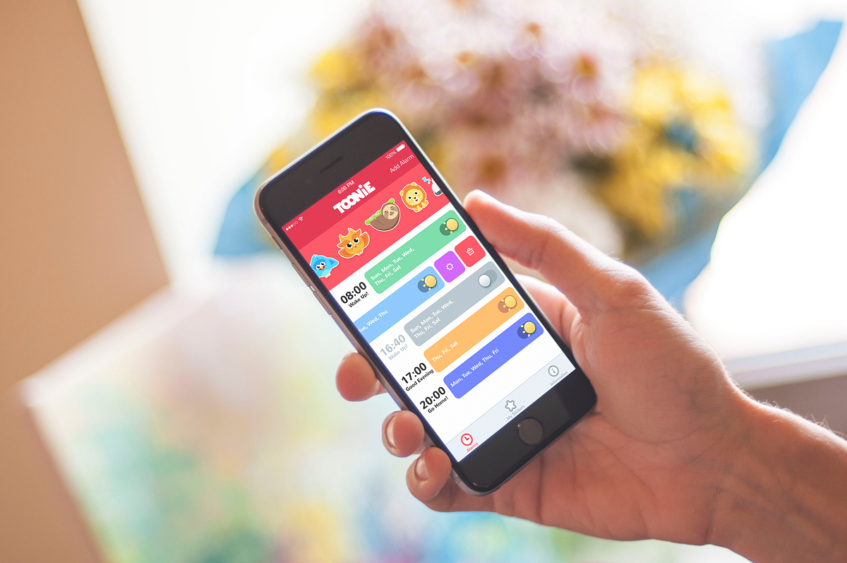 Case Study: Toonie. UI Design for the Alarm App. | by tubik | UX Planet