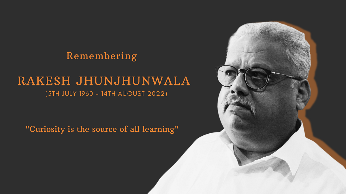 Remembering The Big Bull. Rakesh Jhunjhunwala Was A Great Social… | by ...