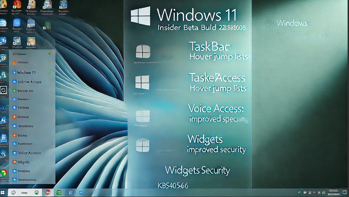 New Windows 11 Insider Beta Channel Build 22635.4000 (KB5040546 ...