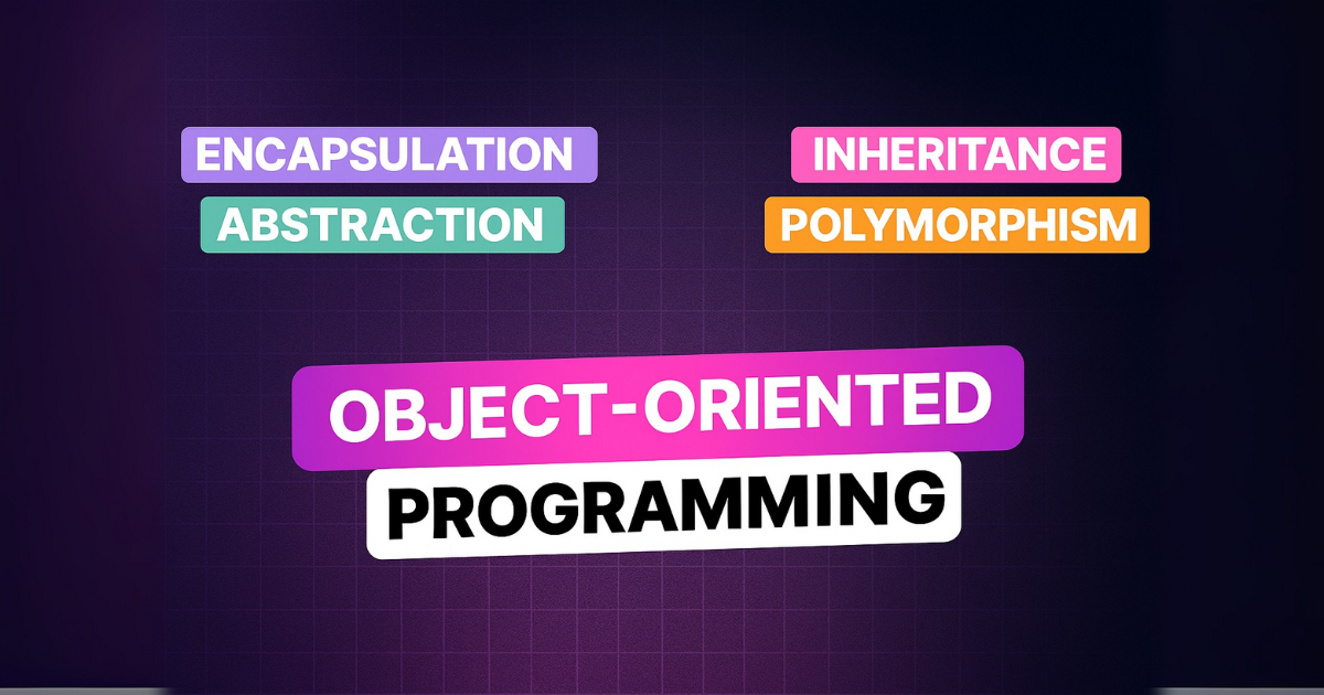 Must Know 5 Principles of Object-Oriented Programming | by Ahad Ali | Medium