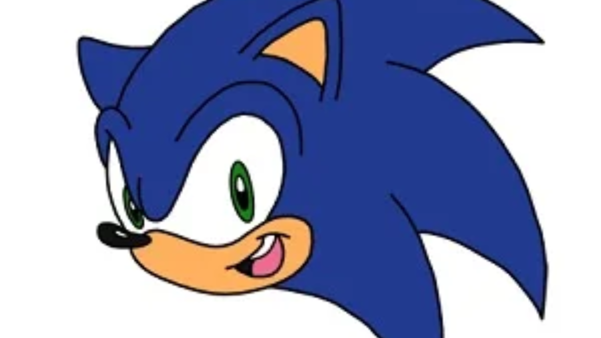 easyCute Sonic Drawing For Kids | Drawing For Kids Tutorial | by ...