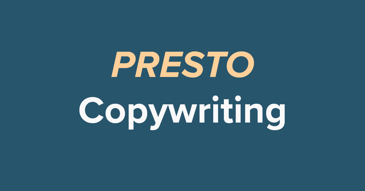 The PRESTO Landing Page Copywriting Framework | by Hunter Nelson | Medium