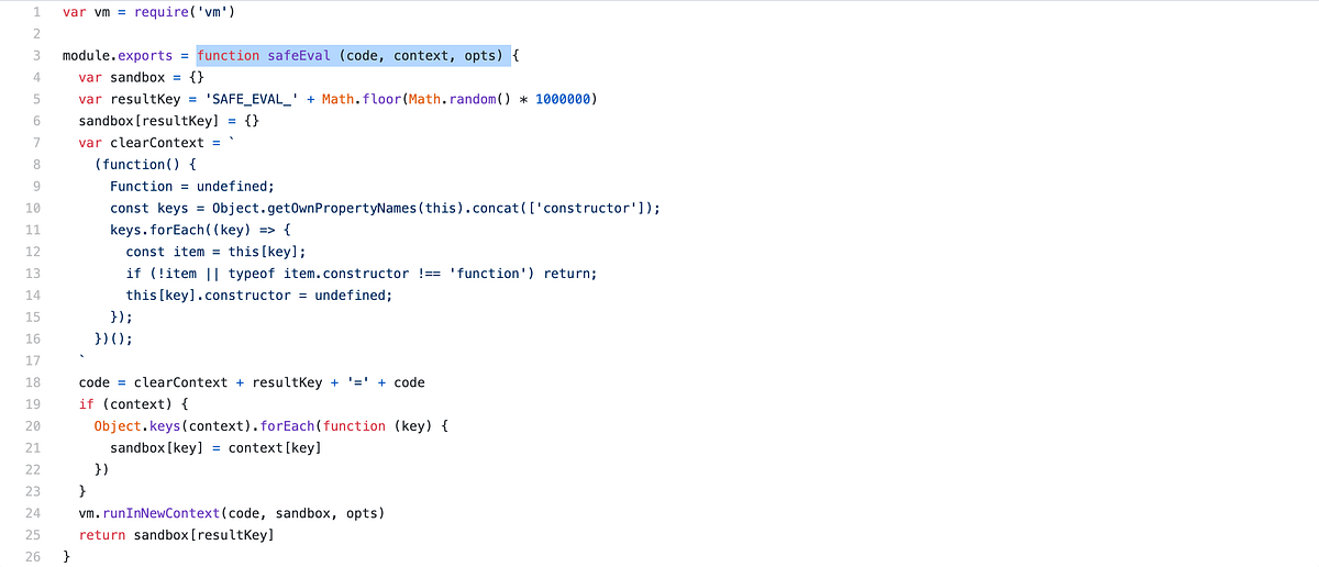 Comparison of safeEval and Eval, performance and security with examples ...