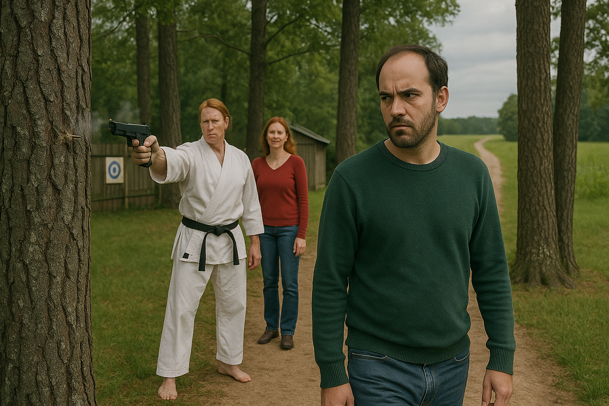 The Karate Teacher’s Bullets. He Shoots Because He Is Sure of What He ...