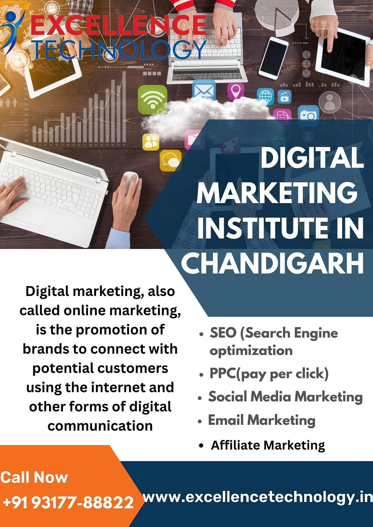 Digital Marketing Institute in Chandigarh - Excellenceacademy - Medium