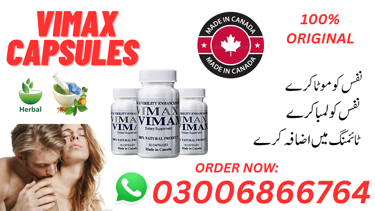 100% ORIGINAL Vimax Capsules In Pakistan - Herbal Station 2.0 - Medium
